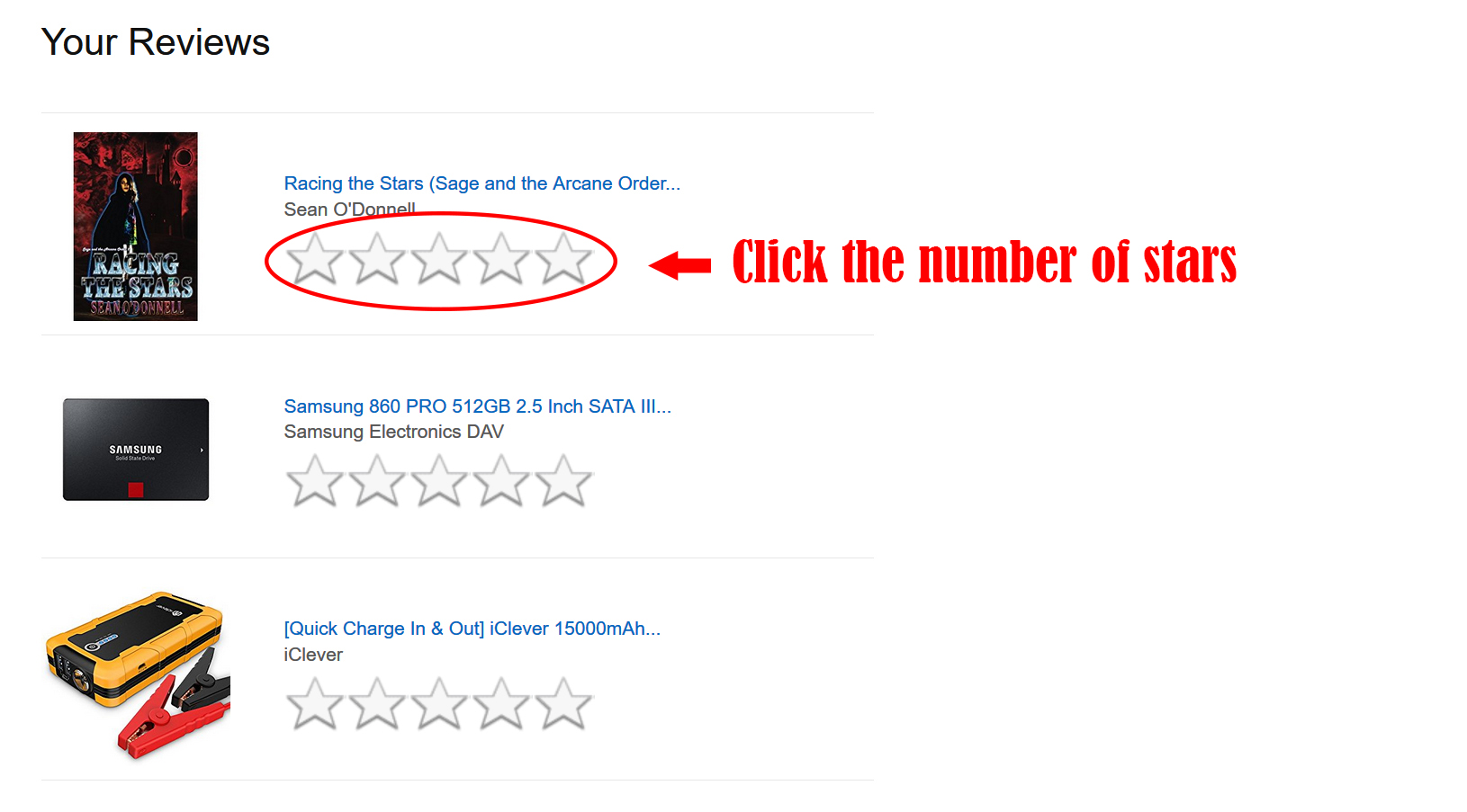 How to Rate a Book on Amazon - Sean O'Donnell